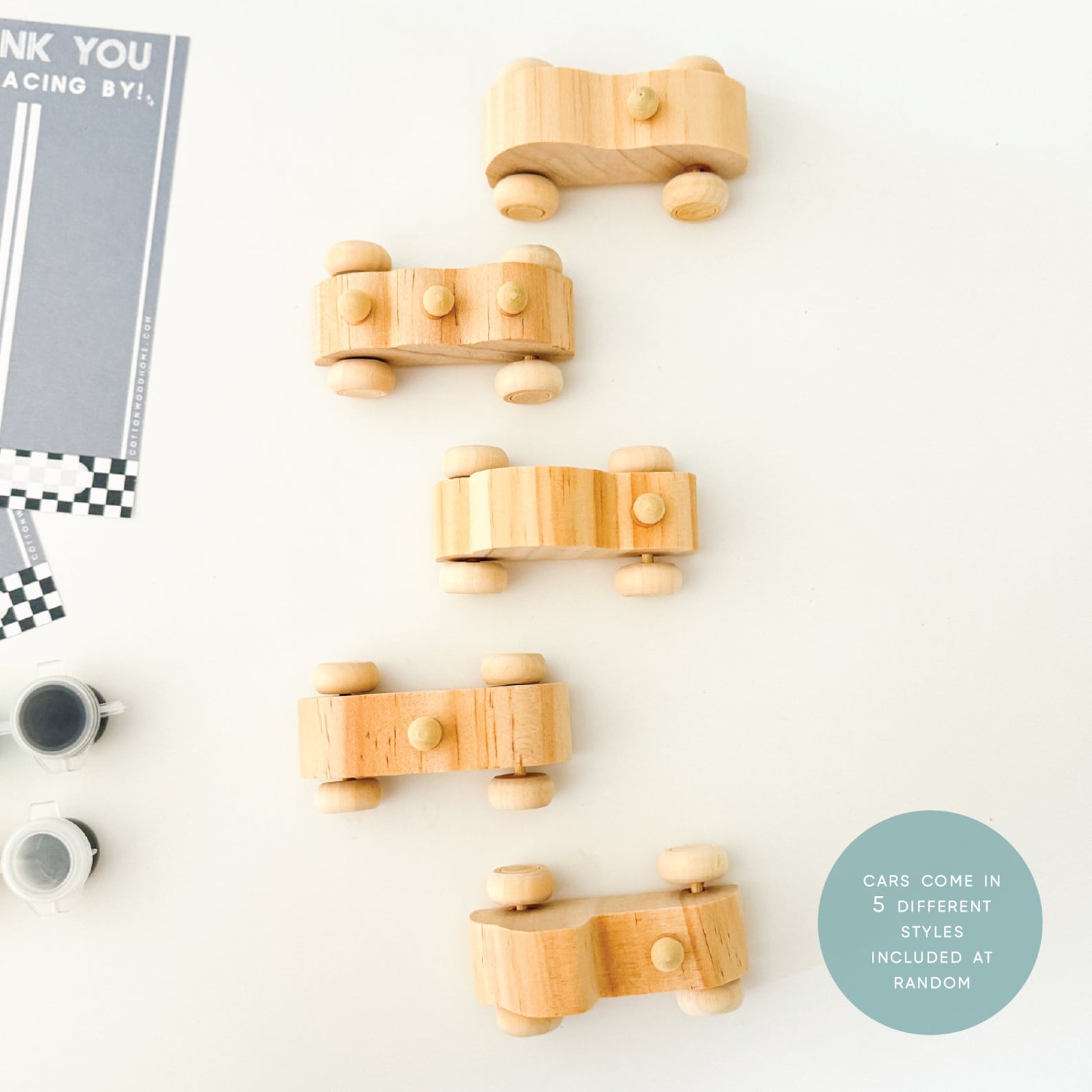 DIY Kids Car Theme Paint Party Favor Racecar Theme Party Favor Two Fast ...