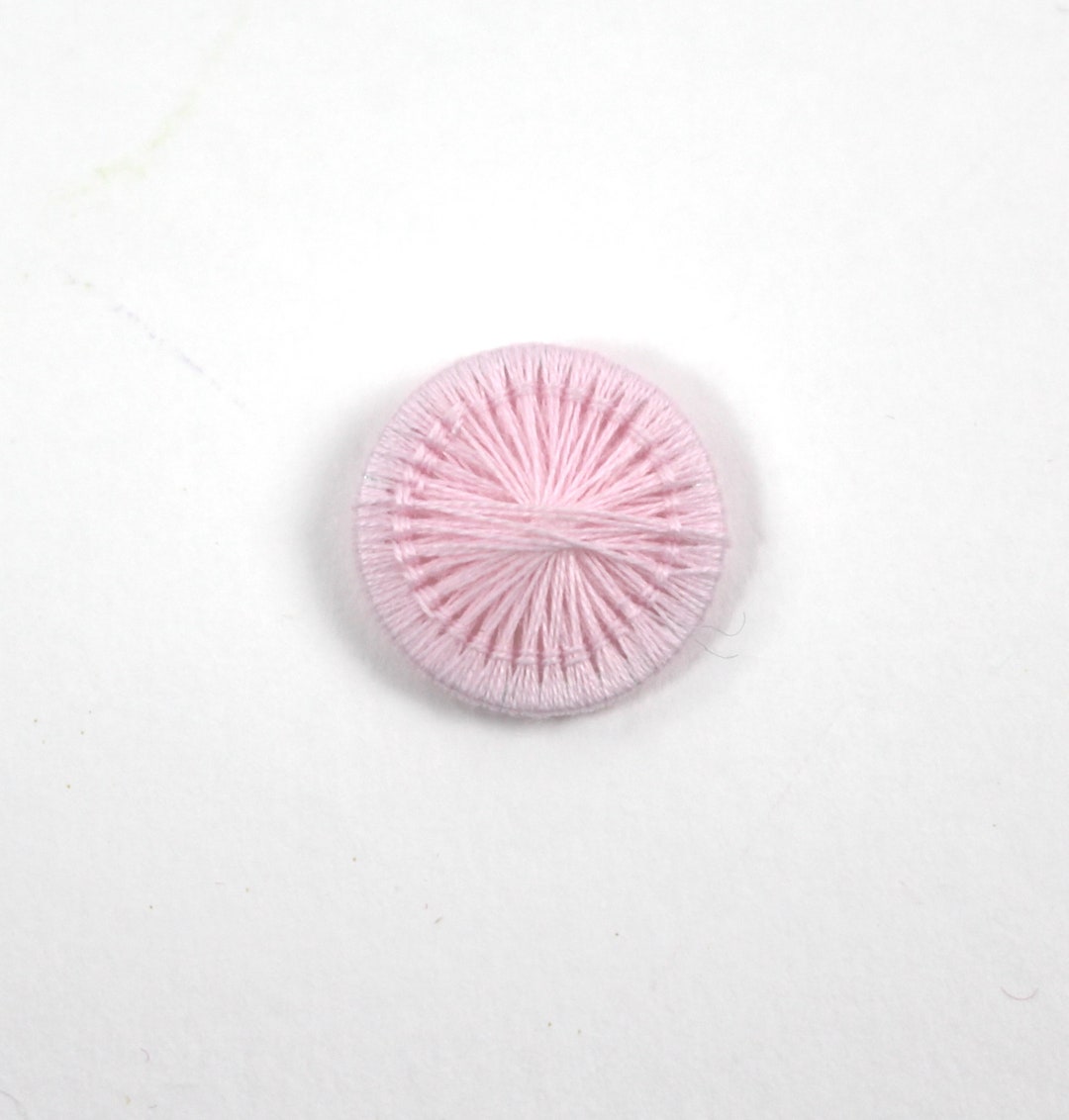 Laundry Buttons Thread Buttons Pink Diameter 15 Mm 10 Pcs./pack Buttons ...