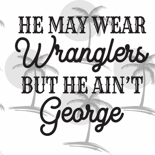 George Strait Svg - Etsy