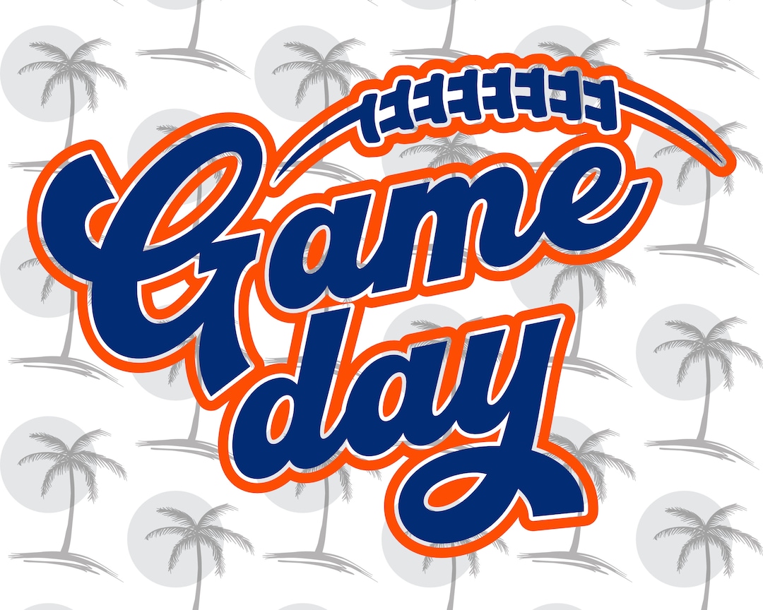 Game Day football Digital SVG and PNG for Vinyl - Etsy