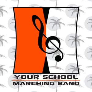 Marching Band With Letters to Customize Digital SVG for Vinyl - Etsy