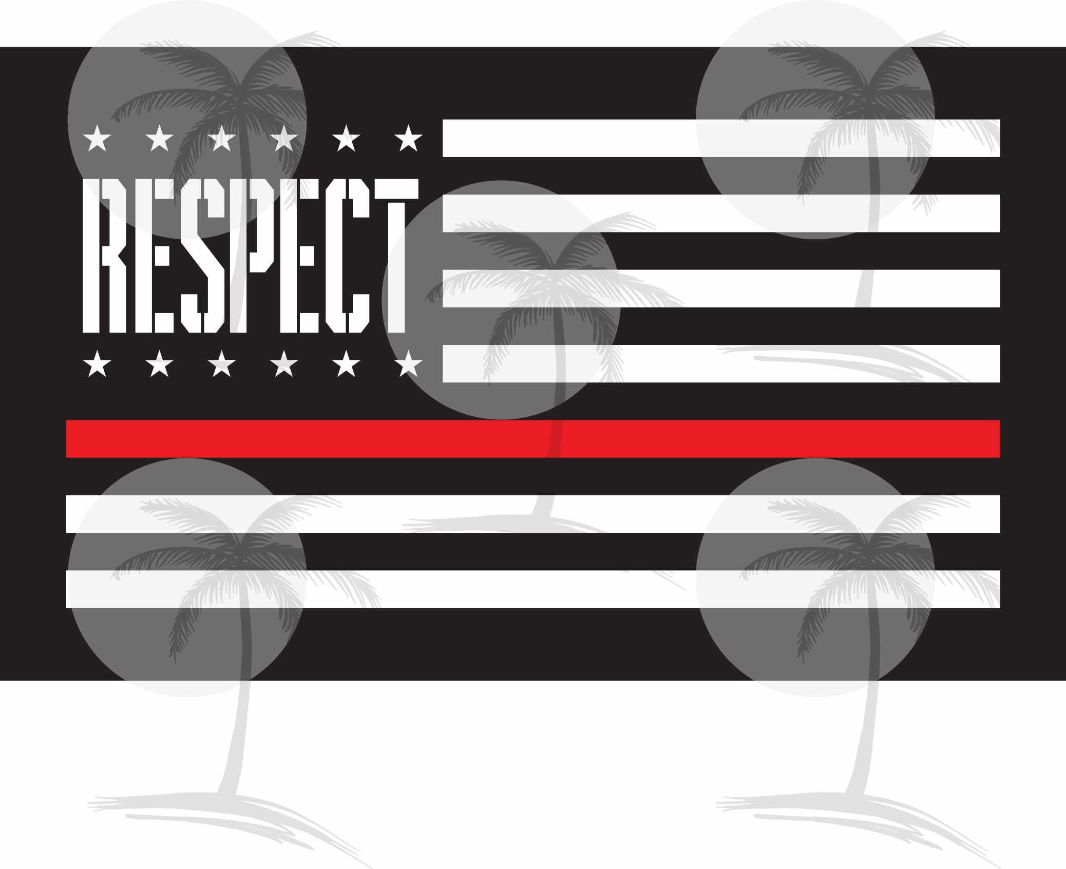 Firefighter Respect Flag Digital SVG for Vinyl - Etsy