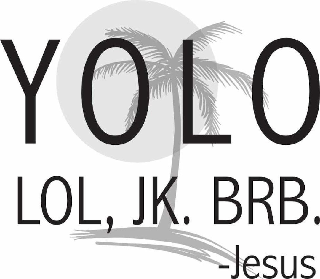 YOLO BRB - Jesus Digital SVG for Vinyl - Etsy