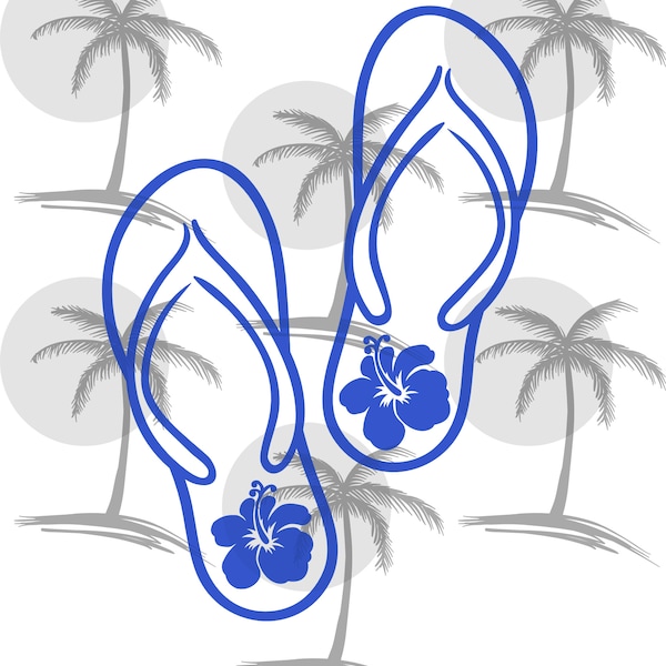 Flip Flops Clip Art - Etsy