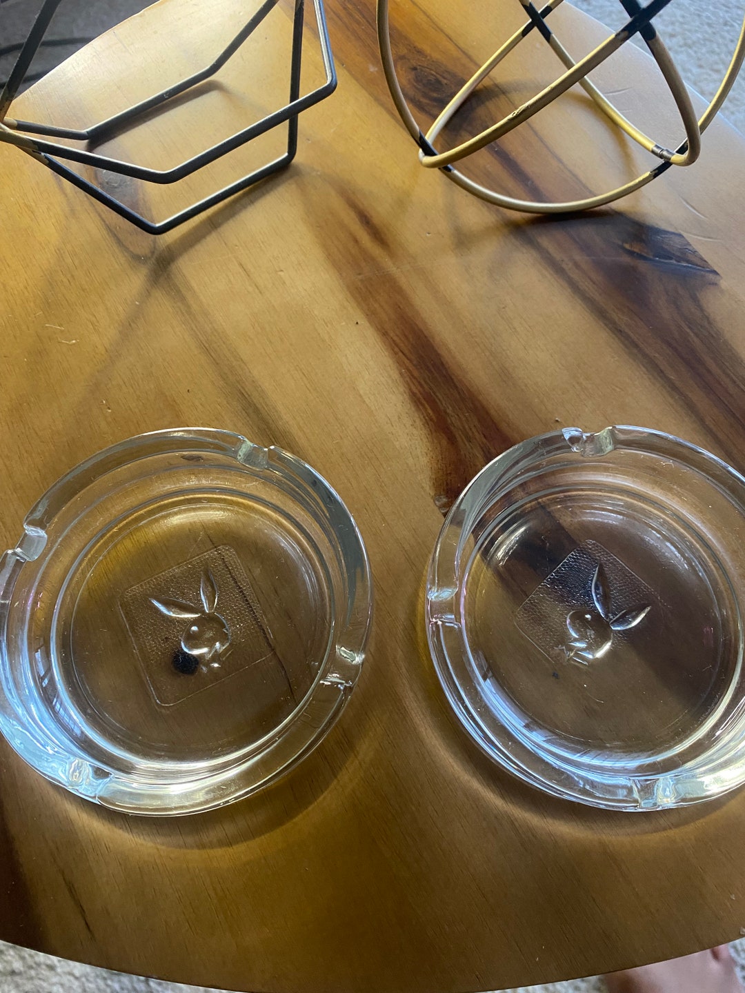 Two Vintage Playboy Ashtrays - Etsy