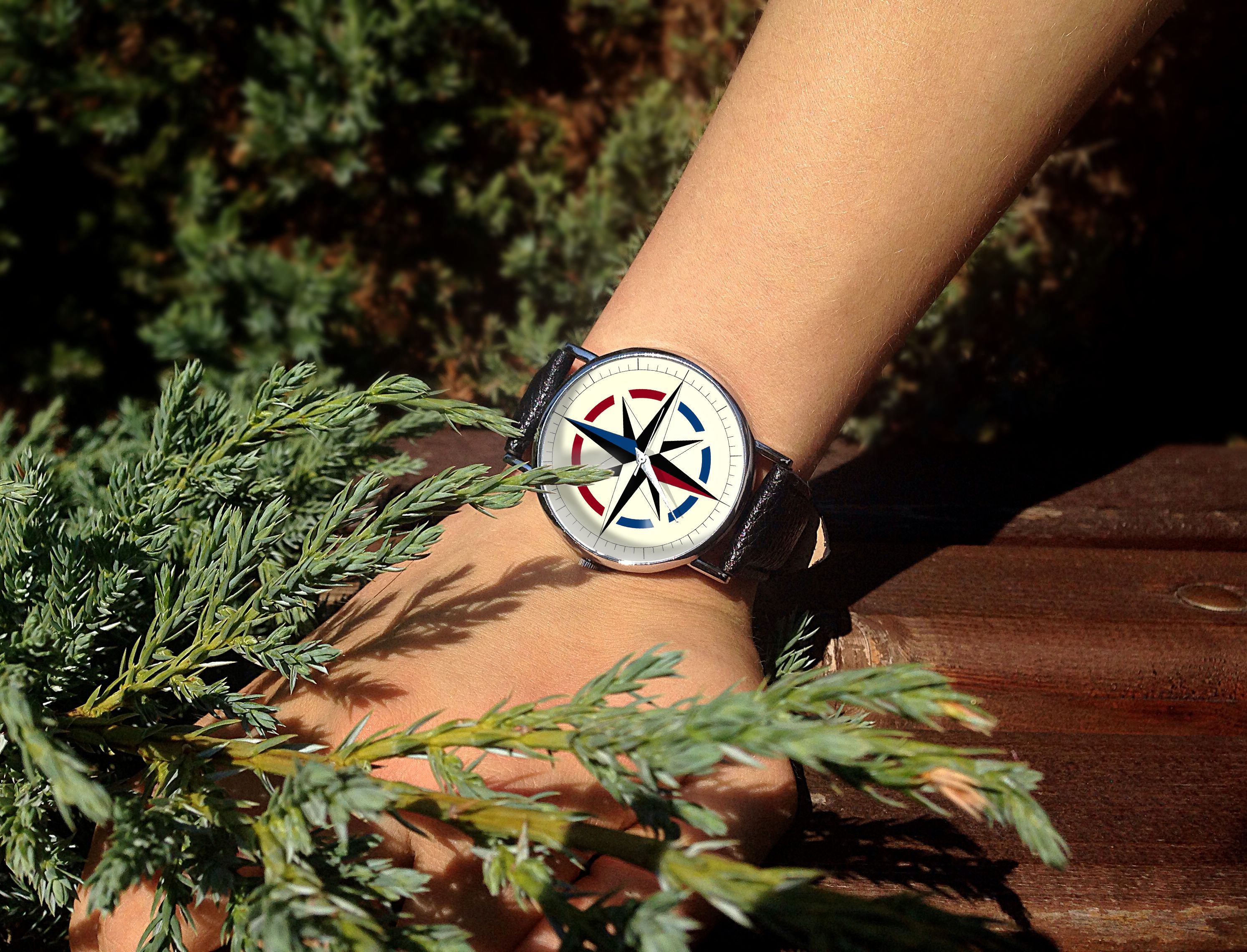 Compass Watch, 0971WSB - Etsy