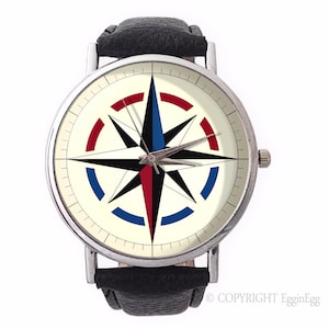 Compass Watch, 0971WSB - Etsy