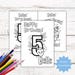 Berry Sweet Birthday Colouring Page Canva Template, Berry Fifth Party ...