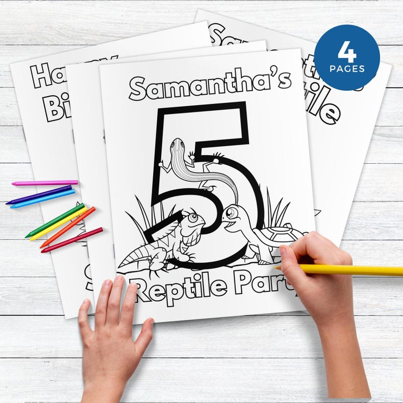 Reptile Party - Etsy