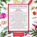 Santa Left Right Christmas Game Printable, Pass the Present Activity ...