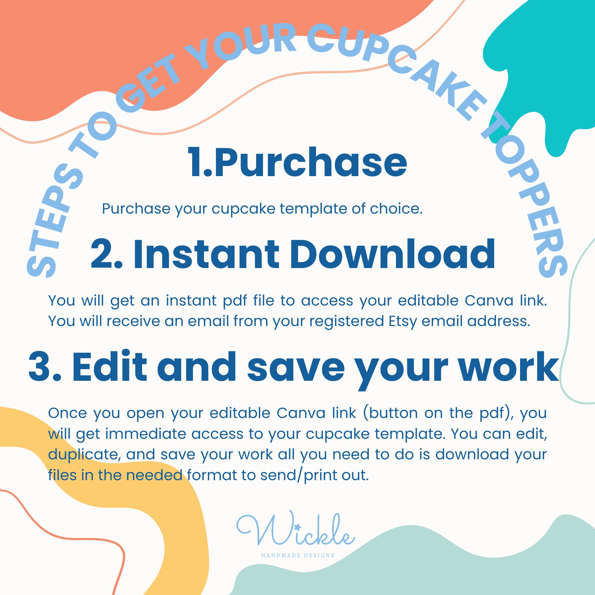 Watercolour Capybara Birthday Cupcake Topper Canva Template, Cute Capy ...