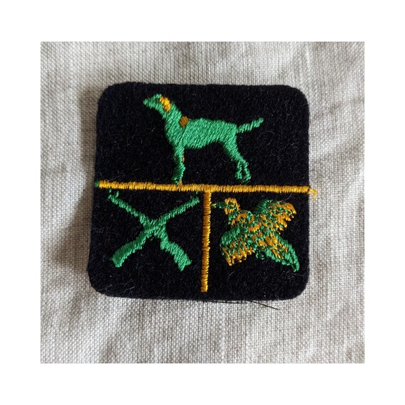 vintage hunting patch - Gem