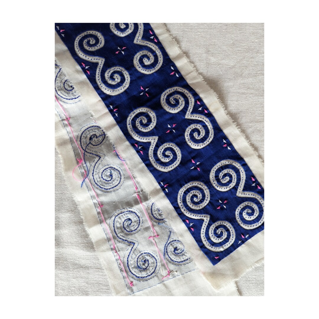 Vintage Handmade Reverse Applique Wall Tapestry - Etsy