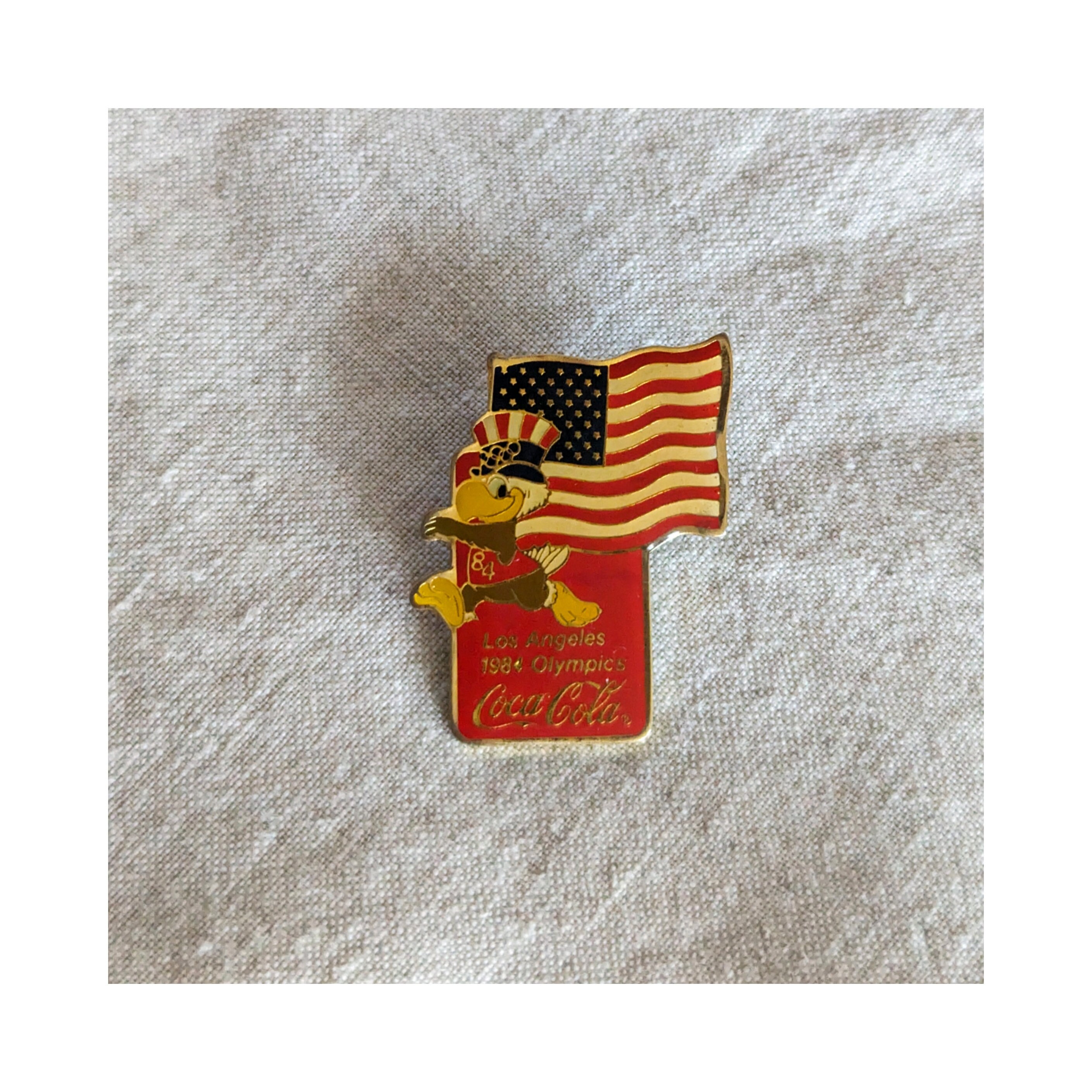 Vintage Los Angeles Olympic Games Pinback Pin - Etsy
