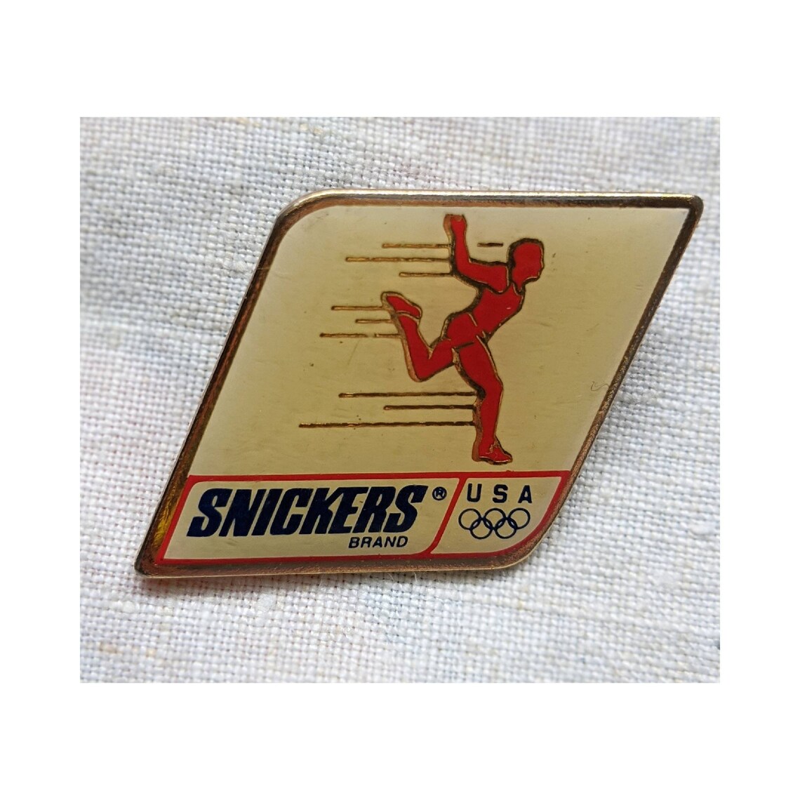 Vintage Snickers 1991 Olympic Sponsor Collectable Pin - Etsy
