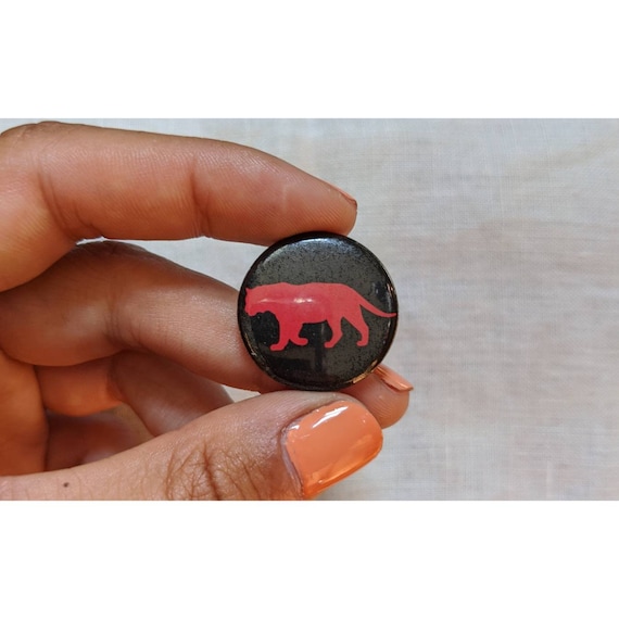 Vintage Panther Pin - Etsy