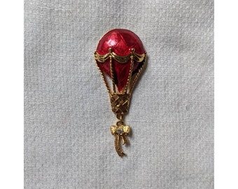 HOT Air Balloon Vintage Enamel Pin Lapel Badge Pinback - Etsy