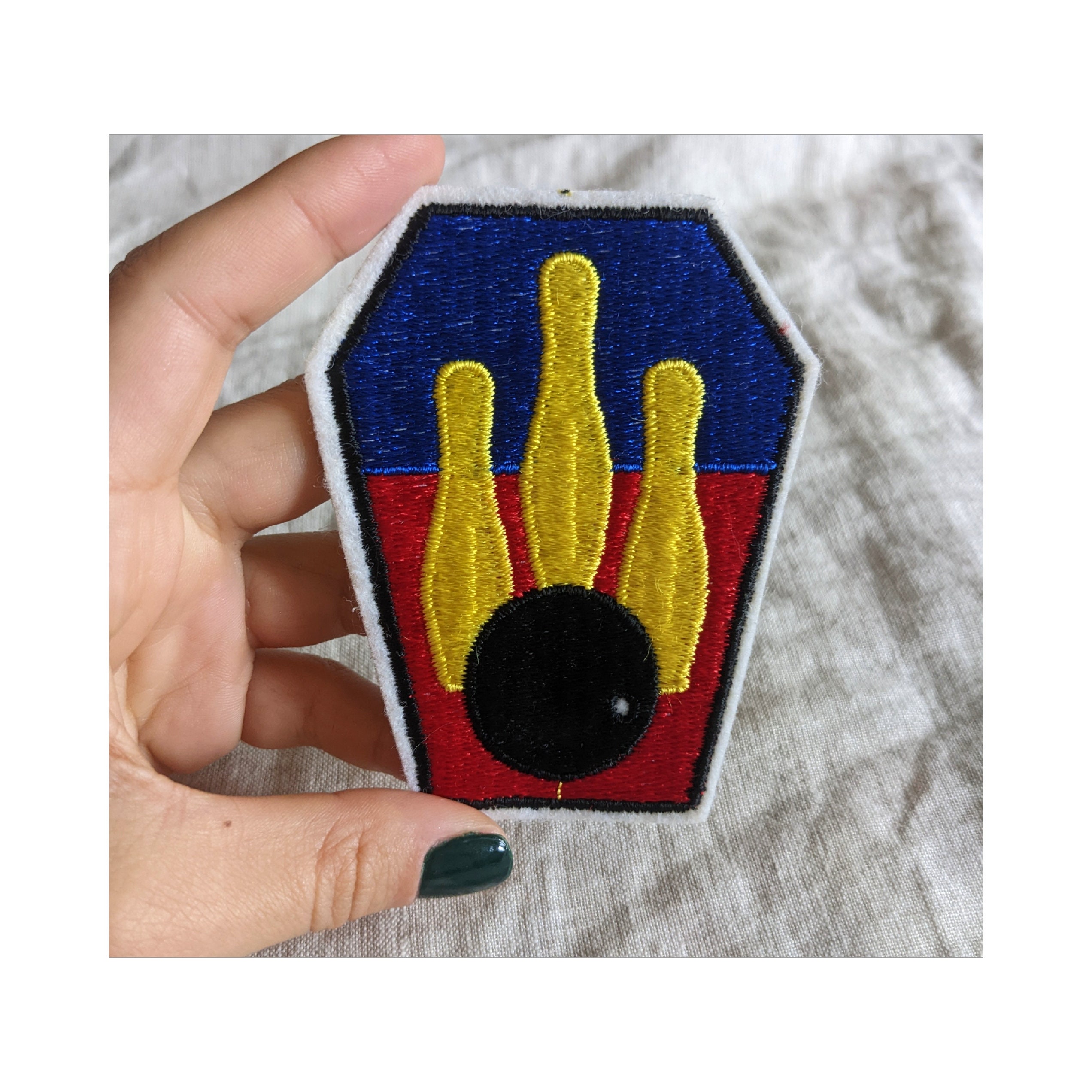 Vintage Bowling Patch - Etsy