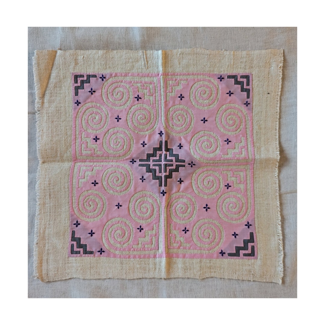 Vintage Reverse Applique Panel - Etsy