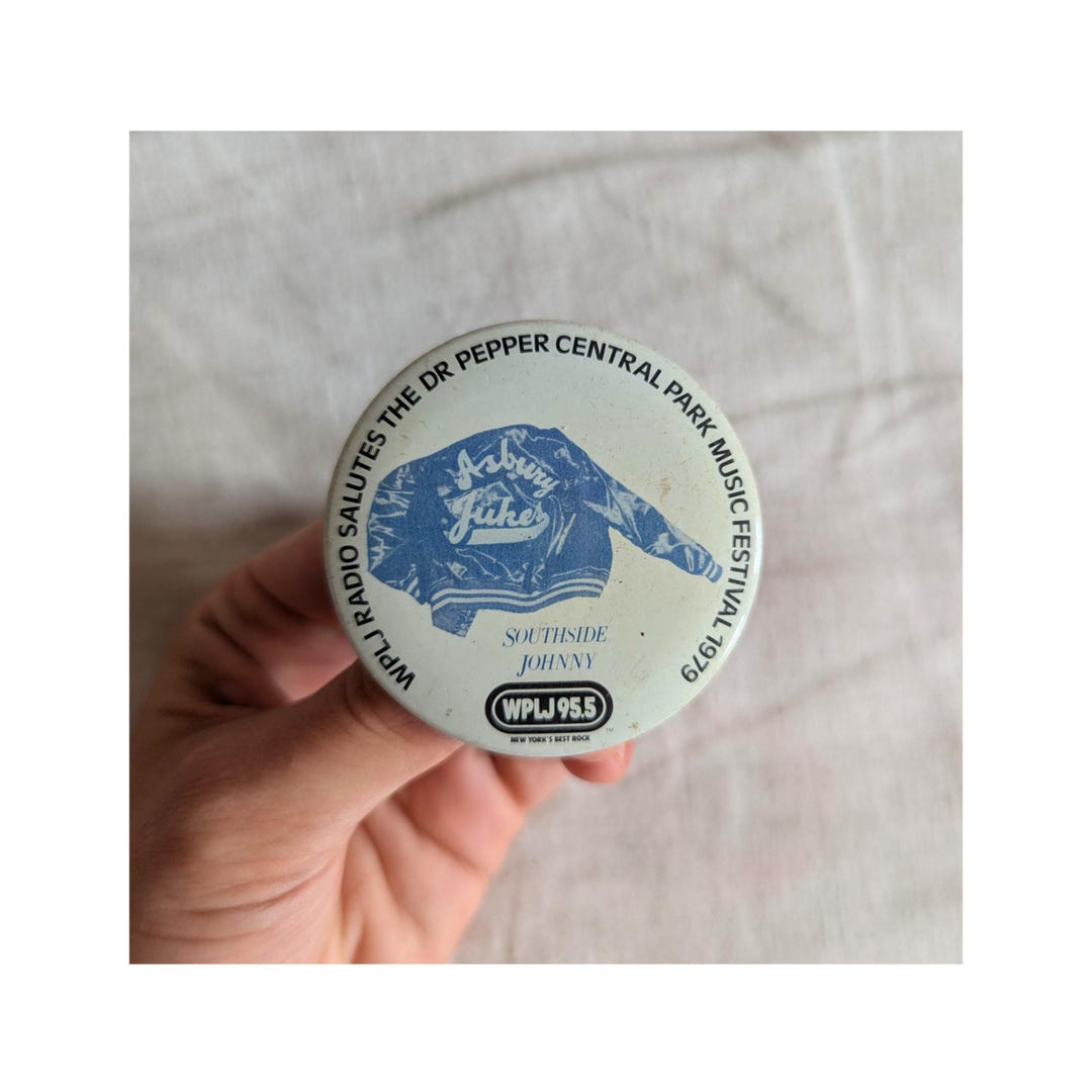 Vintage WPLJ Southside Johnny 1979 Concert Pin - Etsy
