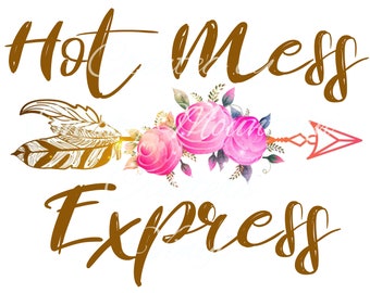 Hot mess express | Etsy