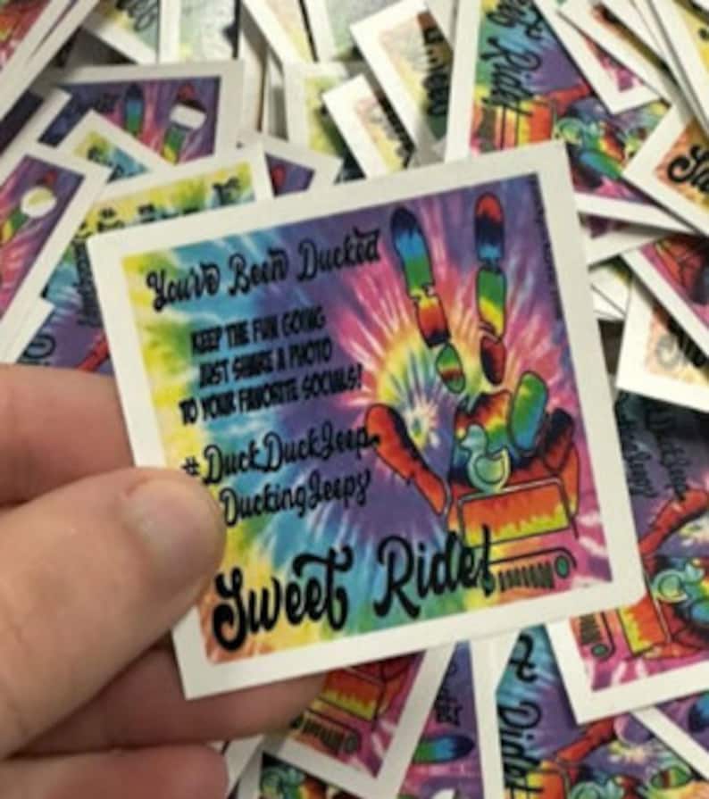 Duck Duck You've Been Ducked - Ducking TAGS Set of 25 - Etsy