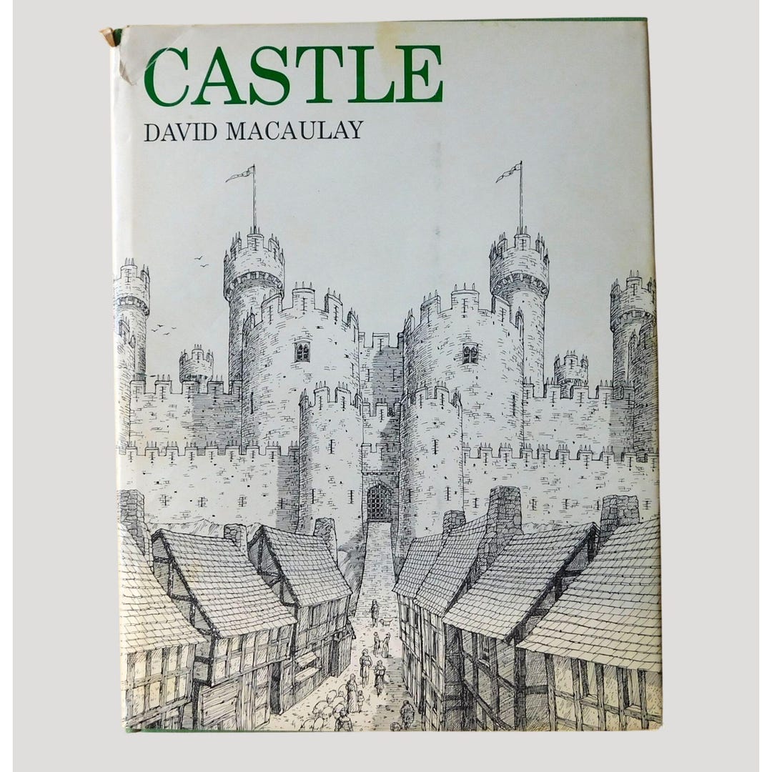 Castle by David Macaulay 1977 Edition Illustrated Hardcover Dust Jacket ...