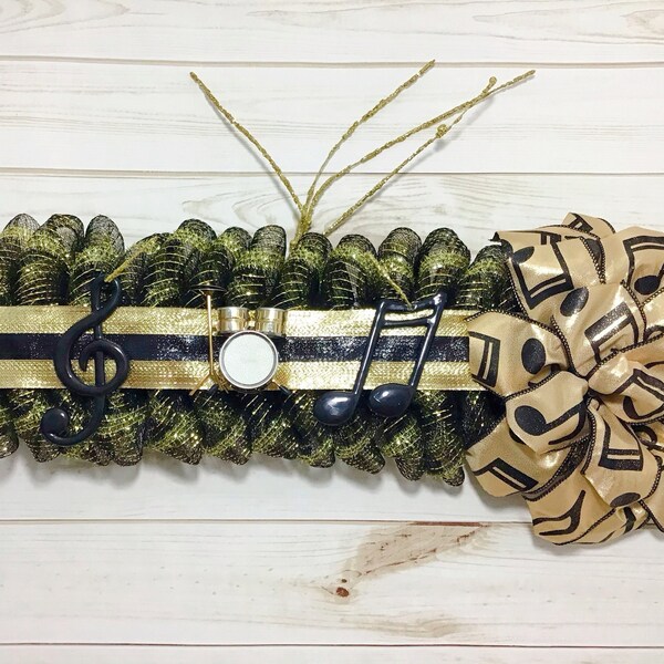 Musical Notes Wreath - Etsy