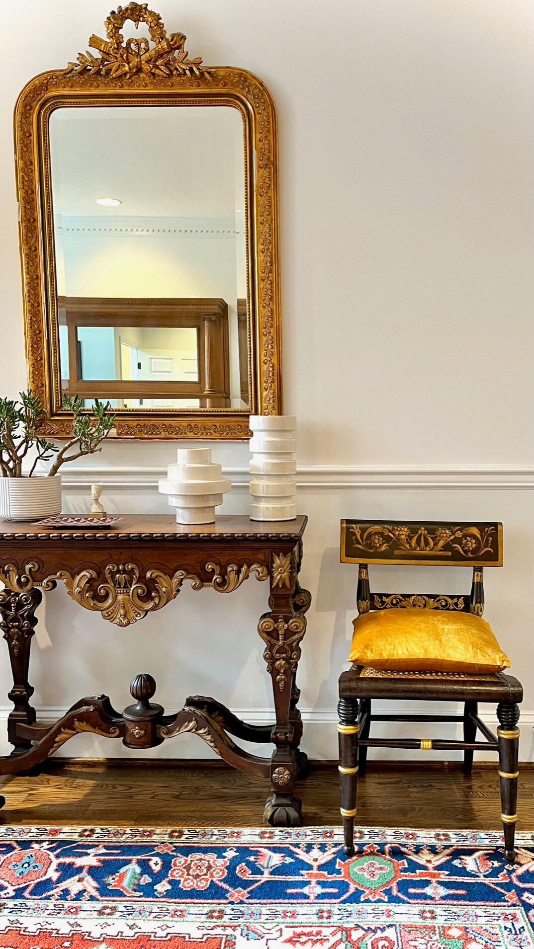 Pair of Baltimore Fancy Chairs With Painted Neoclassical Decoration ...