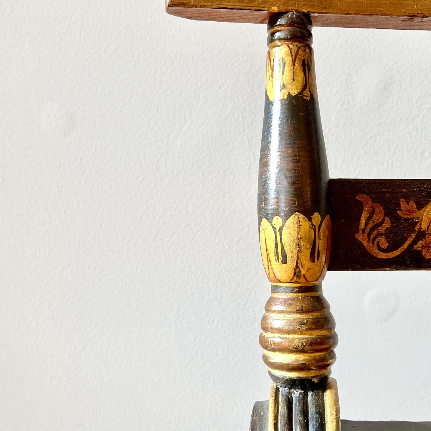 Pair of Baltimore Fancy Chairs With Painted Neoclassical Decoration ...