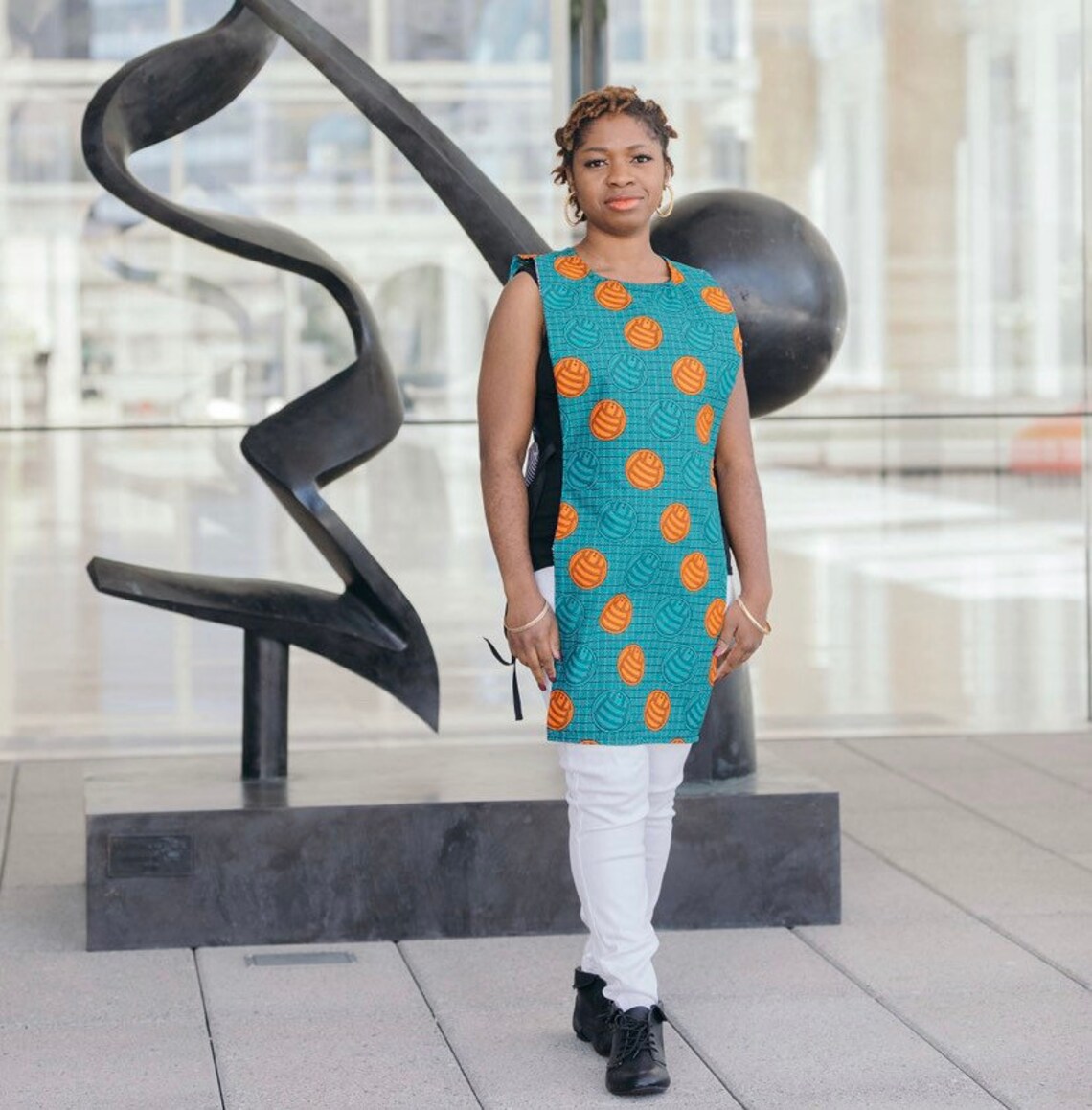 African Print Reversible Apron Cape Ankara Cape Top African - Etsy