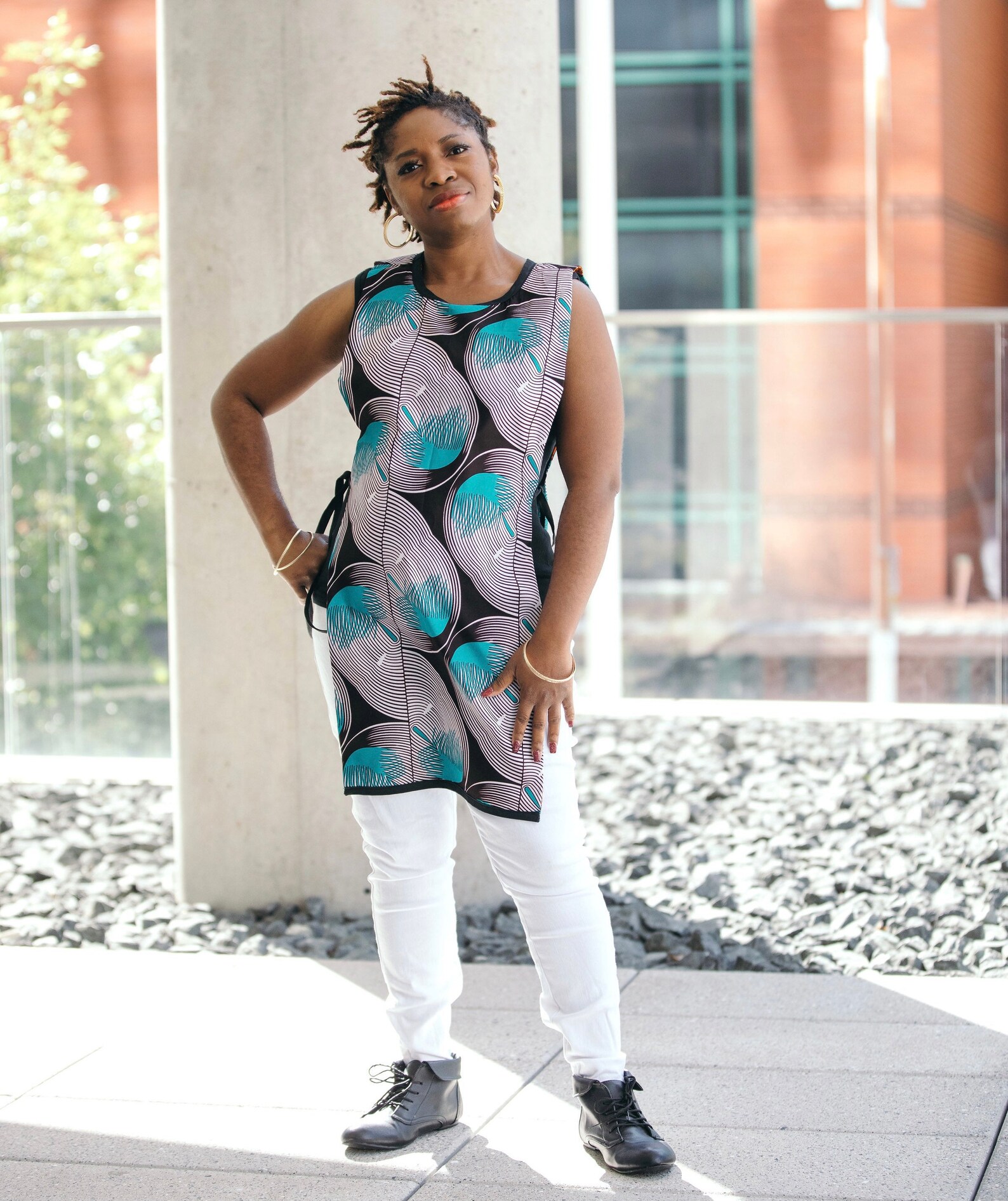 African Print Reversible Apron Cape Ankara Cape Top African - Etsy