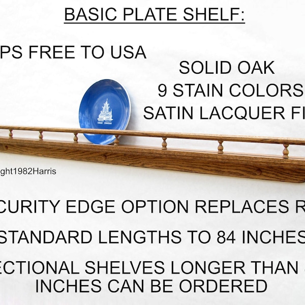 Plate Shelf - Etsy