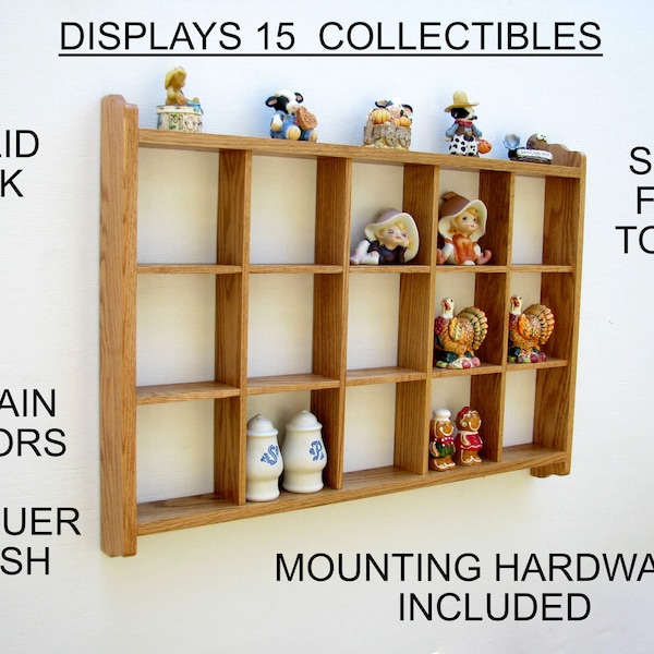 Shadow Box Display Case With Shelves - Etsy