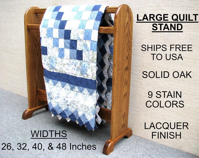 Miniature Quilt Cabinet With 6 Tiny Handmade Quilts 1:12 Scale Ships ...