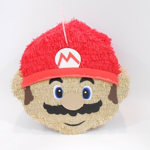 Mario Inspired Pinata/piñata Inspirada En Mario/fiesta De Mario - Etsy