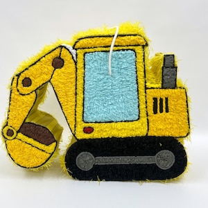 Excavator Construction Piñata - Etsy