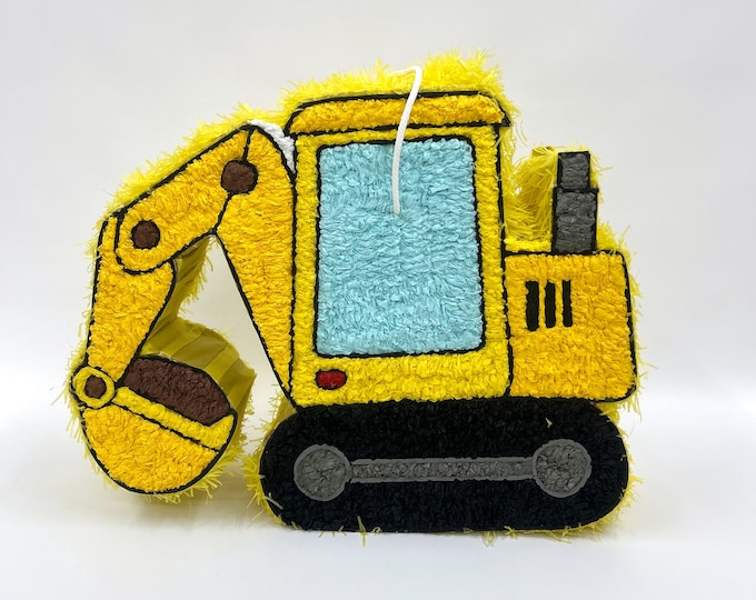 Excavator Pinata - Etsy