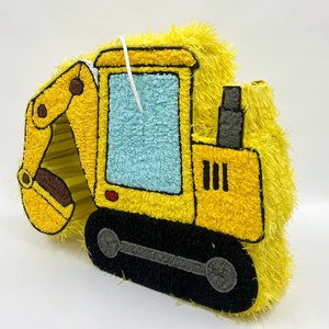 Excavator Construction Piñata - Etsy