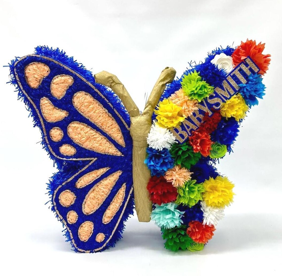 Butterfly Piñata, Flowers and Butterflies Party Piñata - Etsy