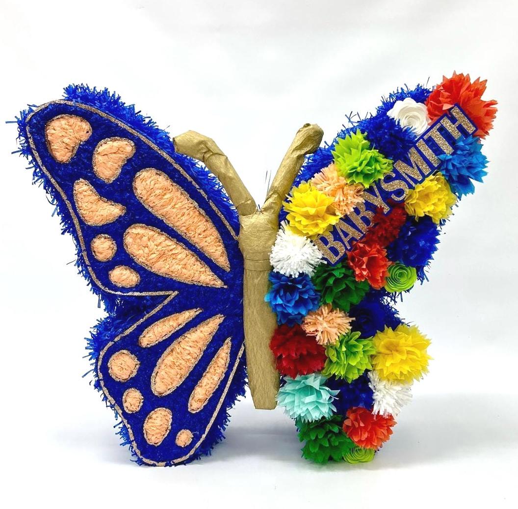 Butterfly Piñata, Flowers and Butterflies Party Piñata - Etsy