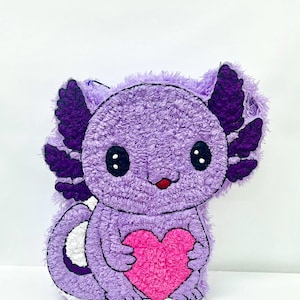 Cute Axolotl Piñata , Piñata Ajolote, Birthday Piñata - Etsy
