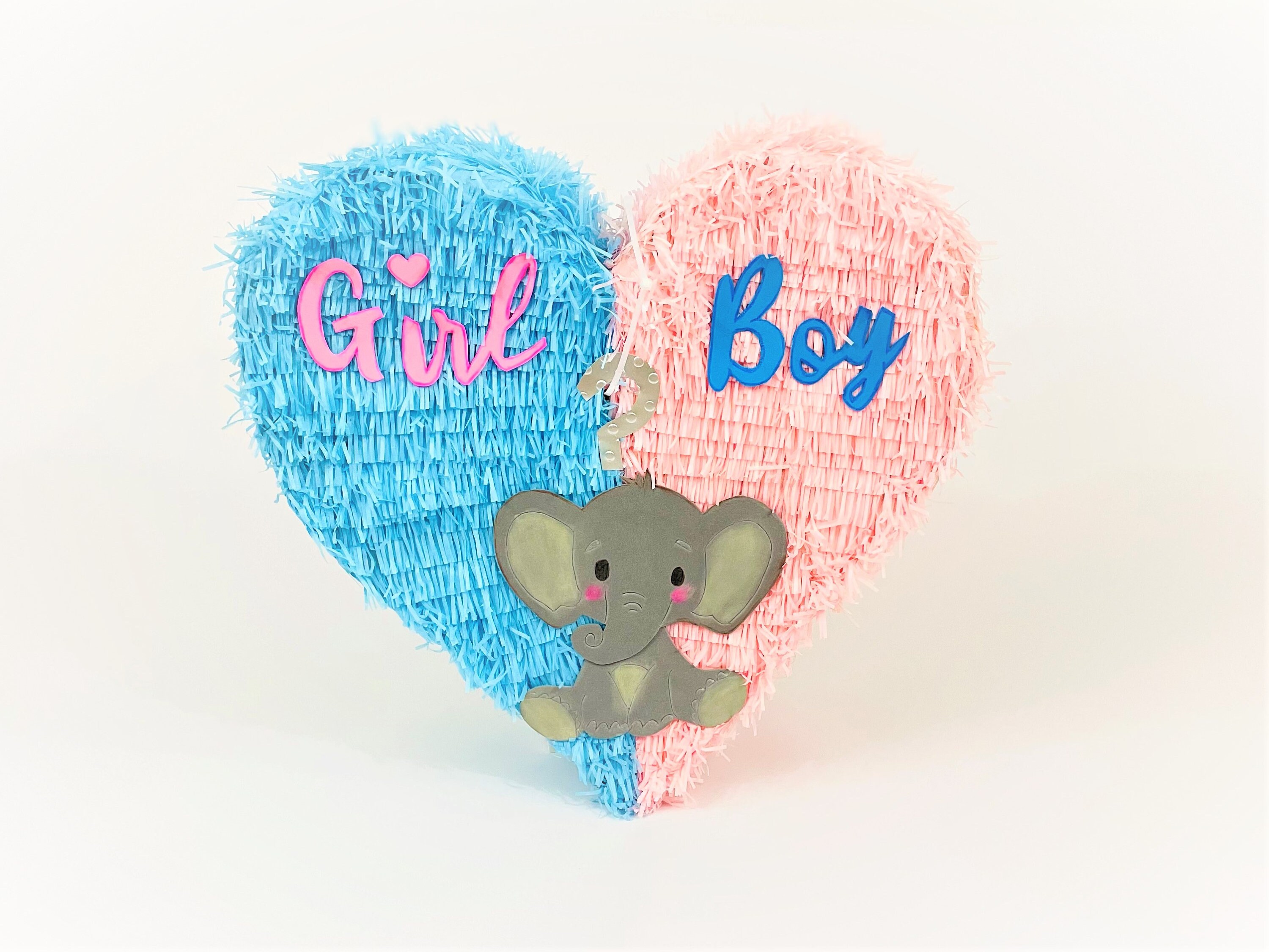 Gender Reveal Elephant Themed Pinata / Baby Shower Pinata/ - Etsy