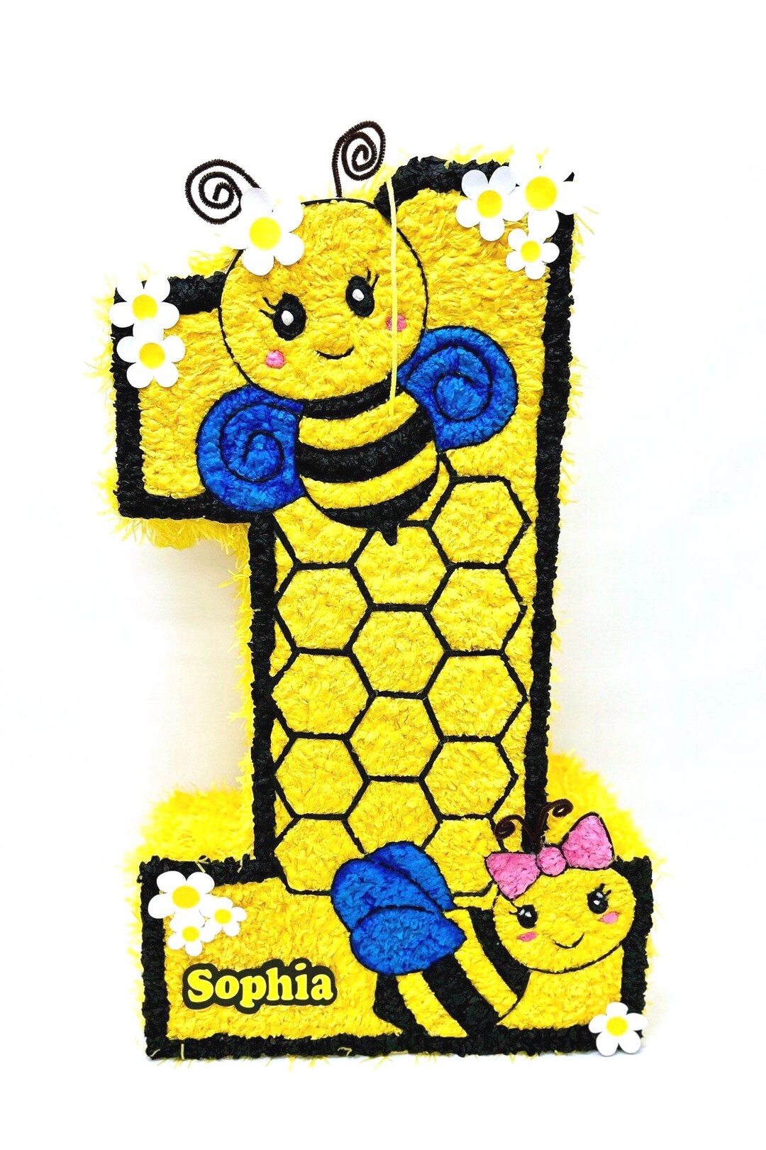 Beehive Piñata, Piñata De Abejitas, First Year Piñata - Etsy
