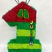 Caterpillar Pinata, Caterpillar Birthday Party, Back to School Pinata ...