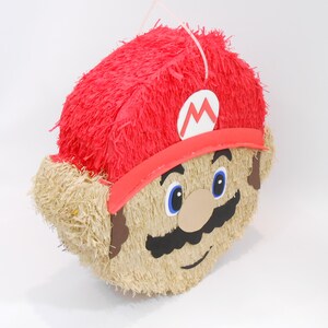 Mario Inspired Pinata/piñata Inspirada En Mario/fiesta De Mario - Etsy