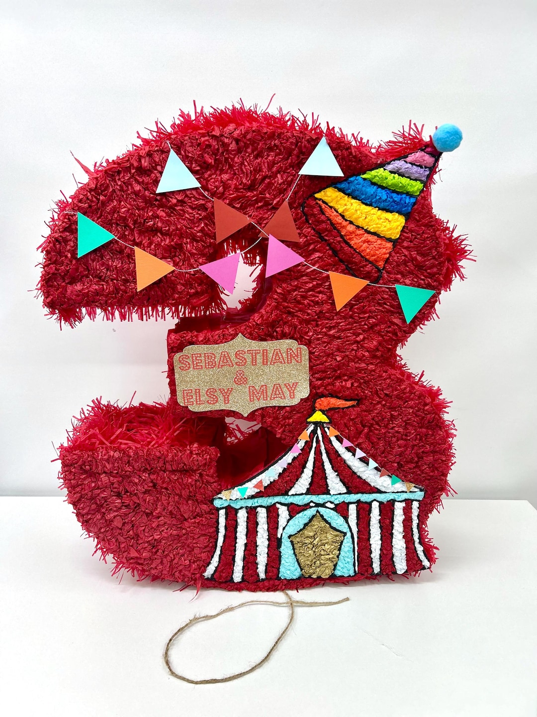 Circus Circus Piñata, Carnival Piñata for Birthday - Etsy