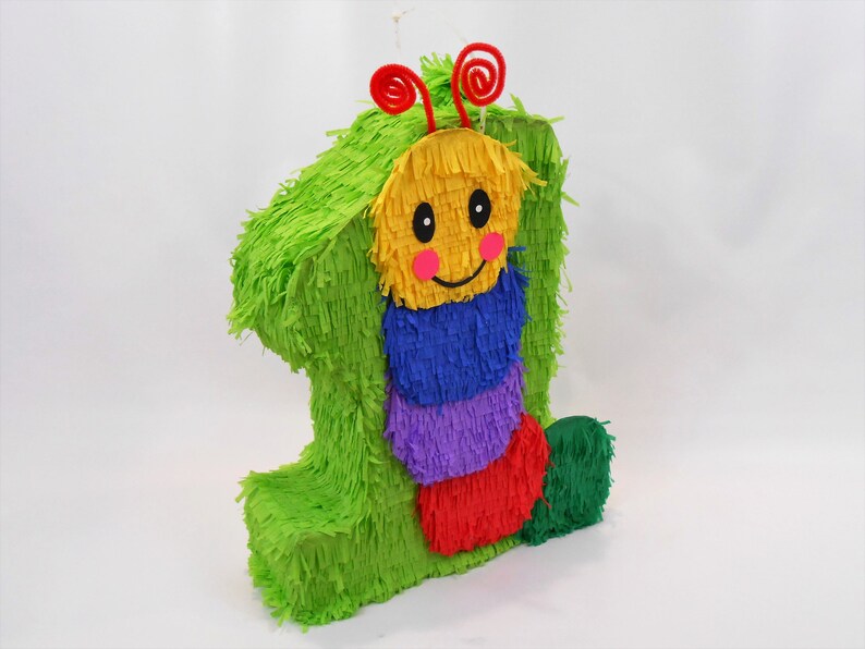 First Year Pinata Caterpillar Pinata Piñata Primer Año - Etsy