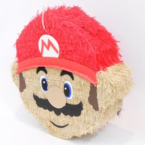 Mario Inspired Pinata/piñata Inspirada En Mario/fiesta De Mario - Etsy