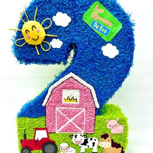 The Farm Piñata on Number 1 - Etsy